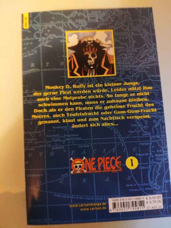 One Piece Manga Volume 1 & 2 (Gebraucht) in für CHF 5 – mit Lieferung ...