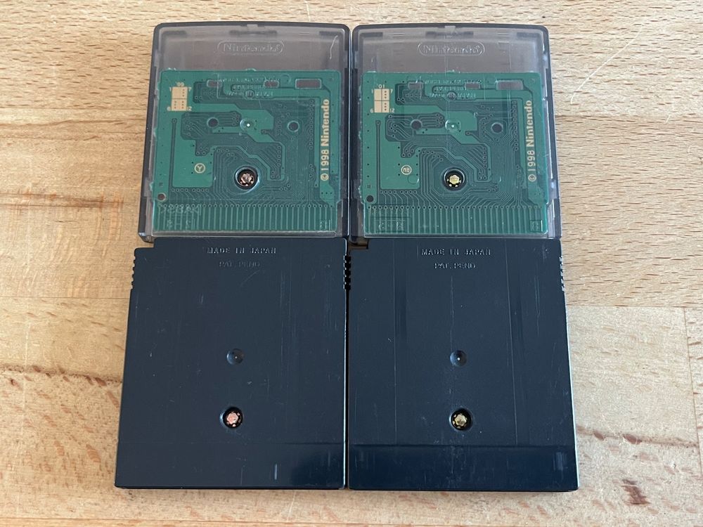4 originale Game Boy Color Spiele Bundle Set (Gebraucht) in Thalwil für ...