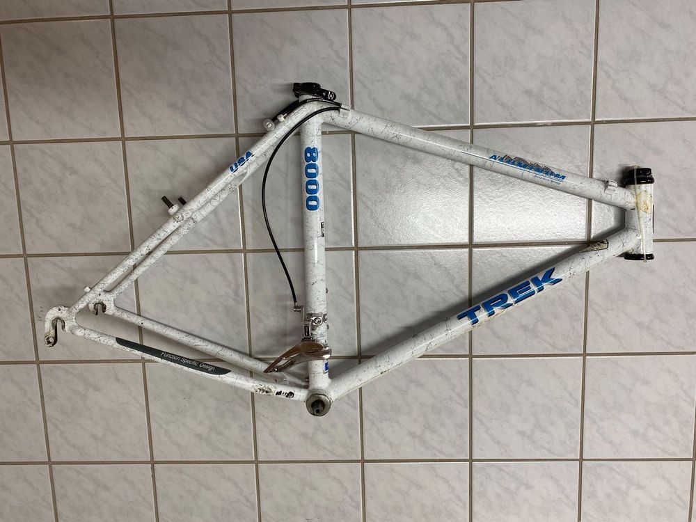 Retro Mtb TREK 8000 Aluminium Rahmen Kult im Mamor Lack (D'occasion) à ...