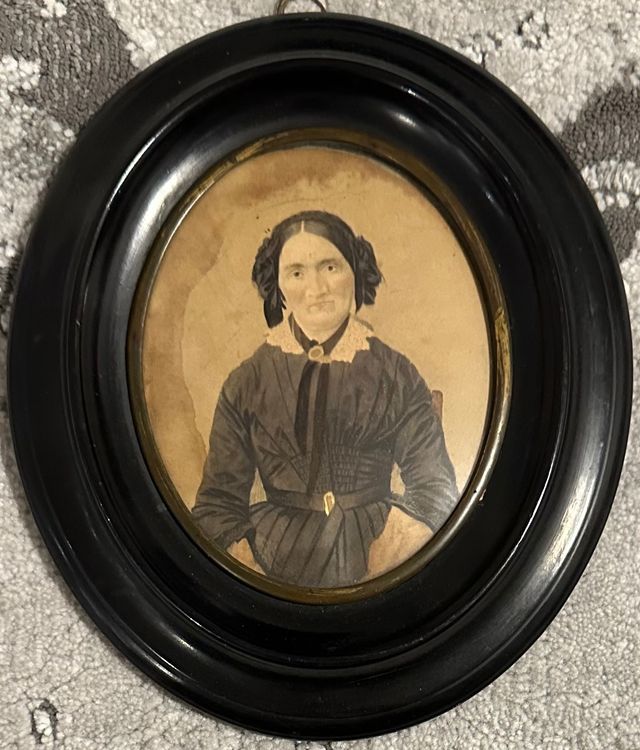 Antike Aquarell von eine Dame (Gebraucht) in Hochdorf für CHF 20 – mit Lieferung auf Ricardo kaufen