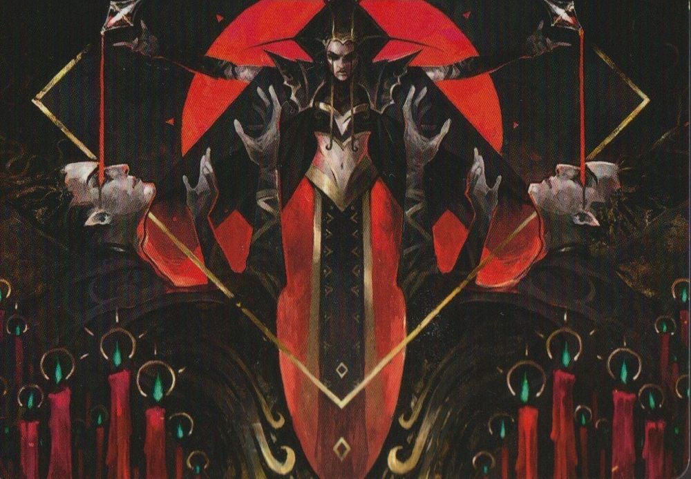 TCG Magic The Gathering MTG VOW ARTWORKS 34 Gabe der Vampirz (Neu ...