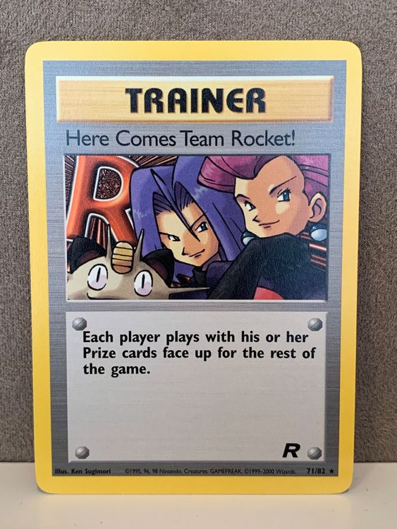 71/82 Here Comes Team Rocket! Rare ENG Pokemon Team Rocket (Gebraucht) in Fislisbach für CHF 16 ...