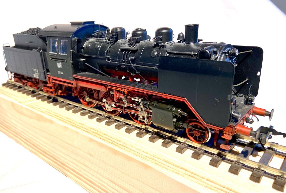 Dampflokomotive BR 24 von Lenz in Spur 0 2-Leiter | Kaufen auf Ricardo