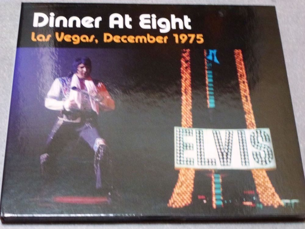 ELVIS - DINNER AT EIGHT CD (FTD) LAS VEGAS DECEMBER 1975 RAR (Neuf ...
