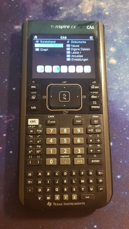 Ti Nspire cx CAS Taschenrechner | Kaufen auf Ricardo