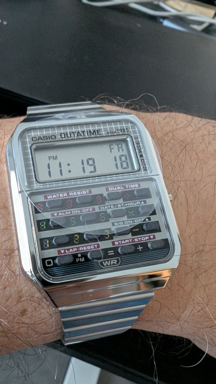 Casio Vintage Edgy x Back to the Future Limited Edition (Neuf avec ...