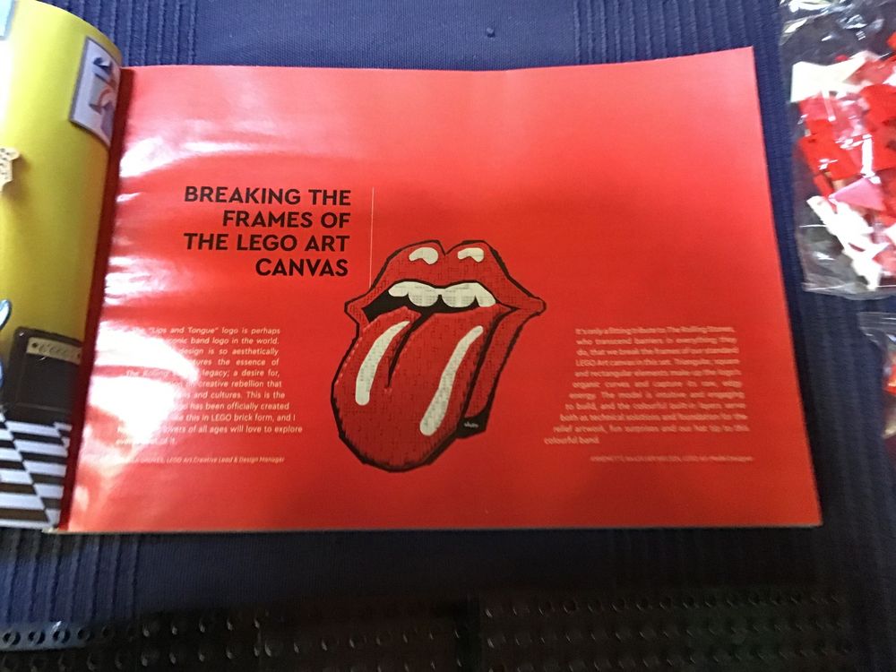 LEGO Art The Rolling Stones 31206, Neu, ohne Schachtel (Neu (gemäss ...