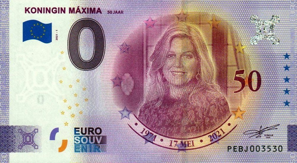Koningin Maxima - 50 Jaar 2021-1UNZ (Neu (gemäss Beschreibung)) in ...