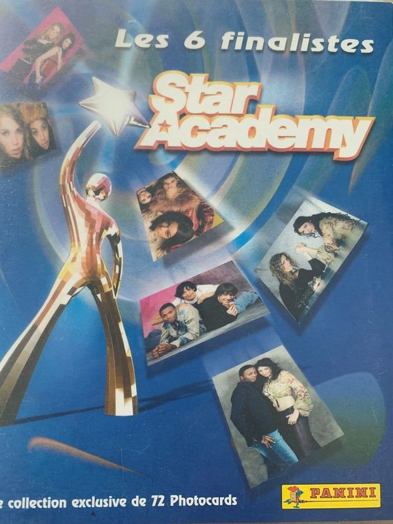 STAR ACADEMY 2002 6 finalistes 72x Figurine PANINI Complet (Neu (gemäss ...