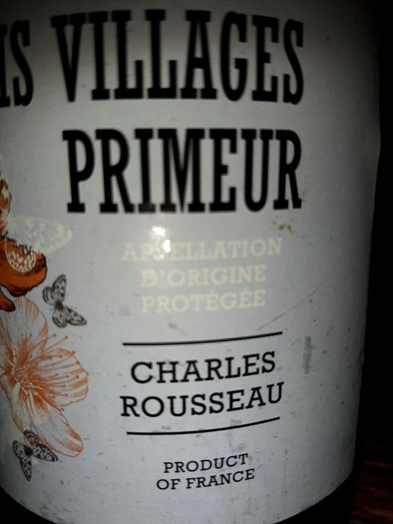 Charles rousseau beaujolais villages primeur 2018 | Kaufen auf Ricardo