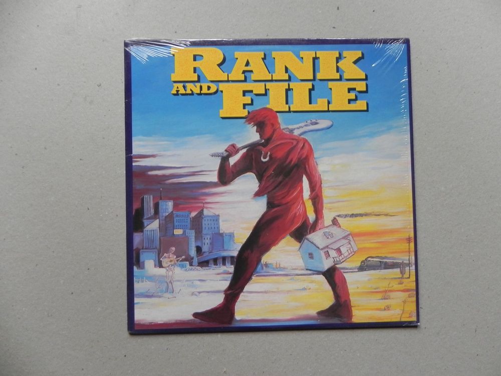 LP USA Punk Rock Country Band Rank and File 1987 in Folie | Kaufen auf ...