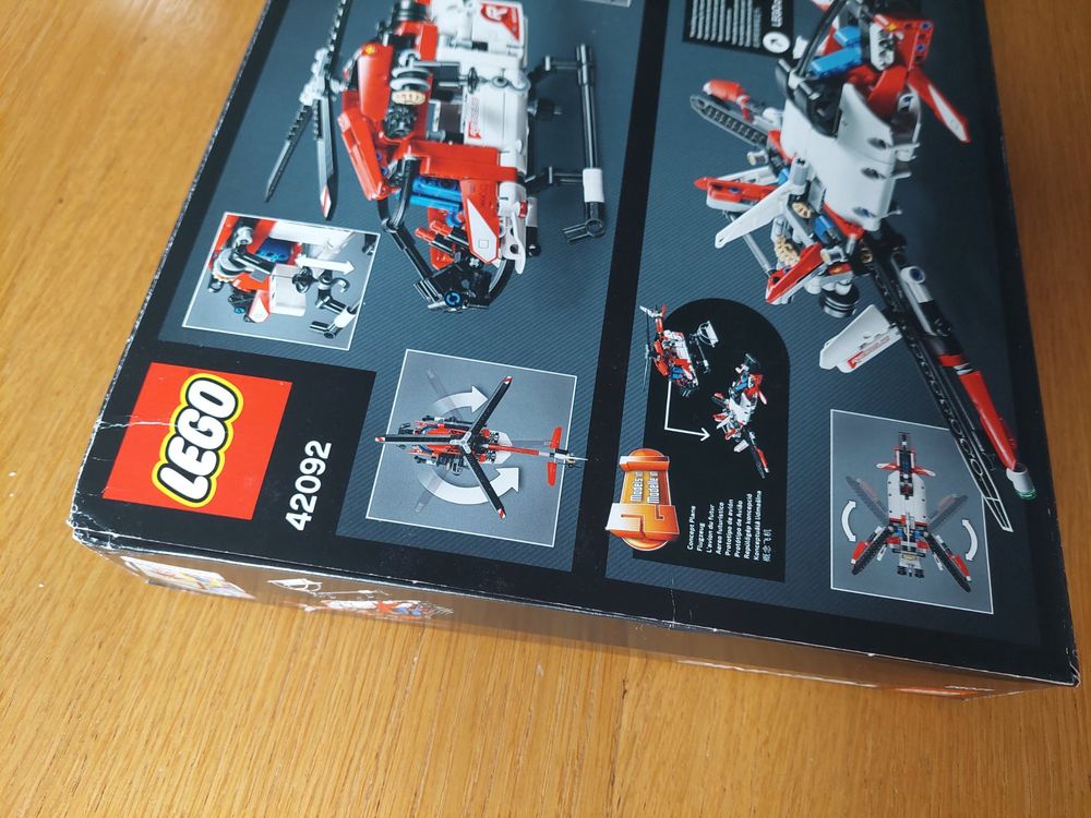 Lego Technic 42092 Rettungshubschrauber ca. Rega Helikopter (Neu und ...