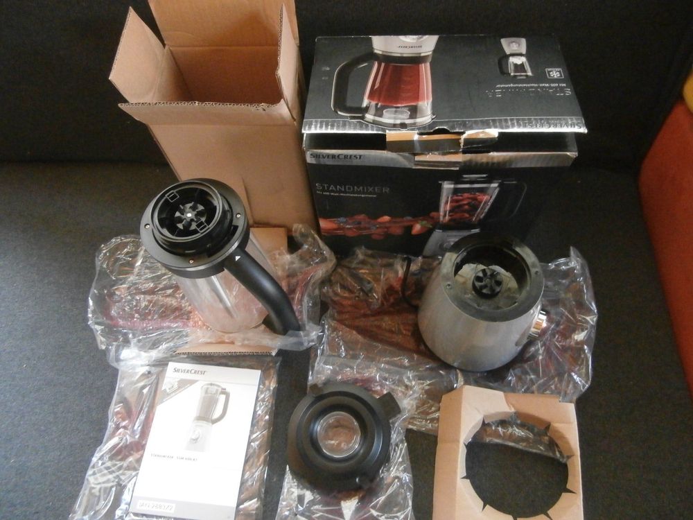 Neuer Standmixer SILVERCREST 600 Watt-Hochleistung Motor | Kaufen auf ...