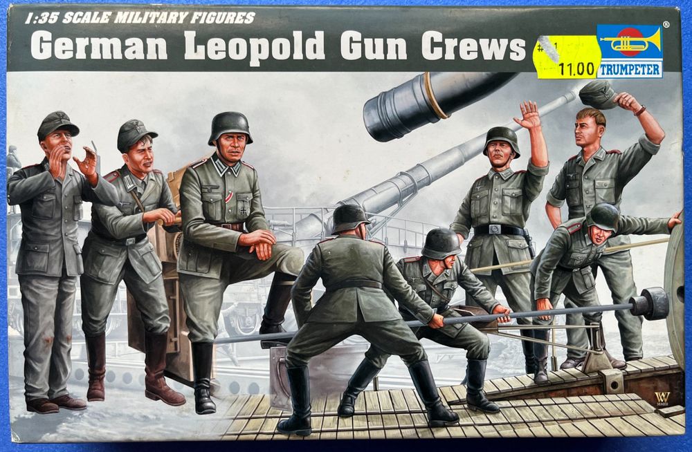 1/35 German Leopold Gun Crew WW II | Kaufen auf Ricardo
