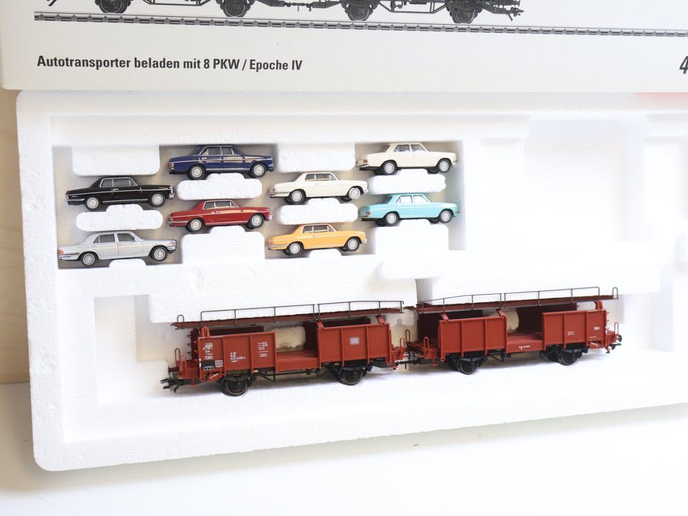 Märklin Doppel Autotransportwagen 46134 "Das Werk" (Gebraucht) in ...