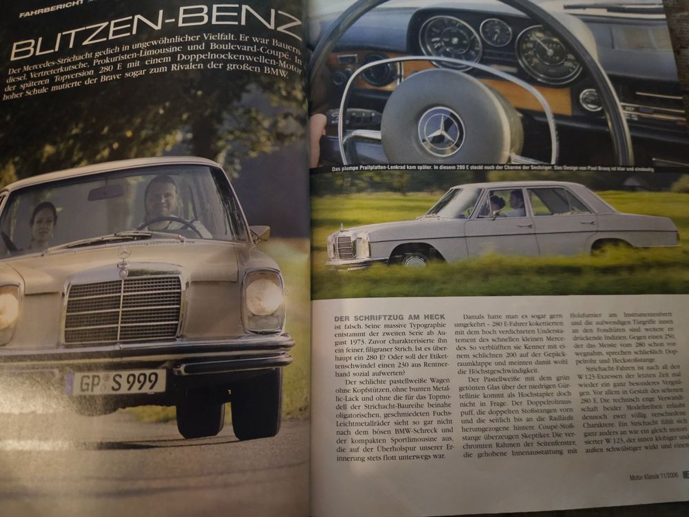 Motor Klassik 11/06 Grand Wagoneer Alfa Spider W114 Manta xx (Gebraucht ...