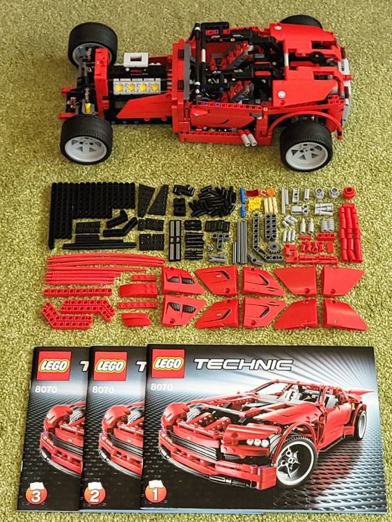 Lego Technic #8070 Super-Car oder Hot-Rod 2-Bauarten möglich (Gebraucht ...