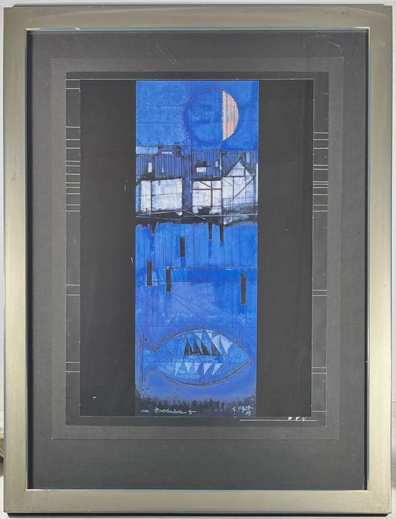 Rudolf Mirer (1937) Grosse Serigraphie (Gebraucht) in Root für CHF 24 – mit Lieferung auf ...