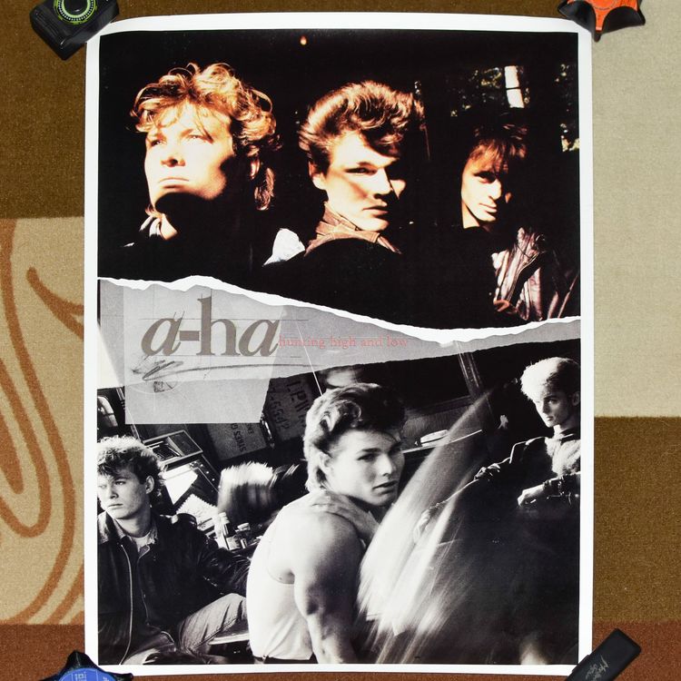 Poster "a-ha - Hunting High and Low" | Kaufen auf Ricardo