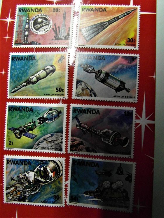 Apollo - Sojus NASA Weltraum Rwanda** (Neu (gemäss Beschreibung)) in ...