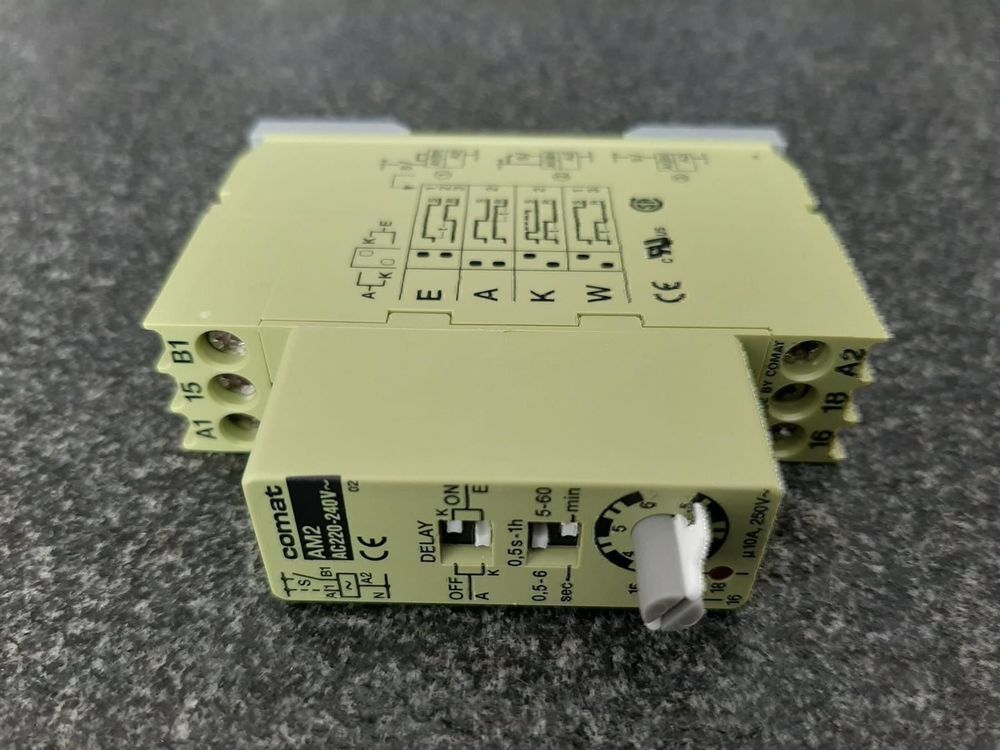 Zeitrelais comat AM2/AC 220V - 240V (Neu und originalverpackt) in ...