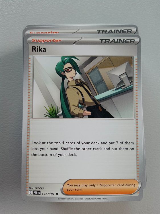 Rika - Paradox Rift Pokemon Englisch | Kaufen auf Ricardo