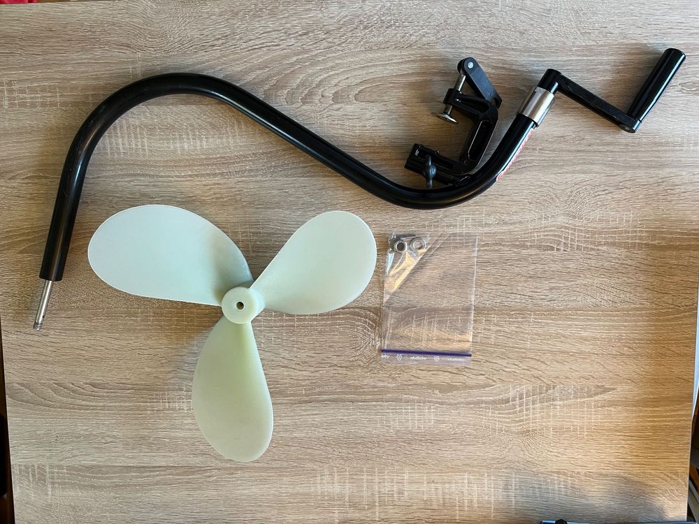 Free Wheeling - handbetriebener Außenborder Motor | Kaufen auf Ricardo