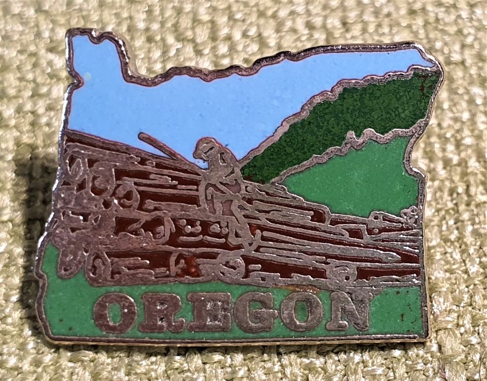 N349 - Alter Pin Amerika USA Bundesstaat - Oregon (Gebraucht) in ...