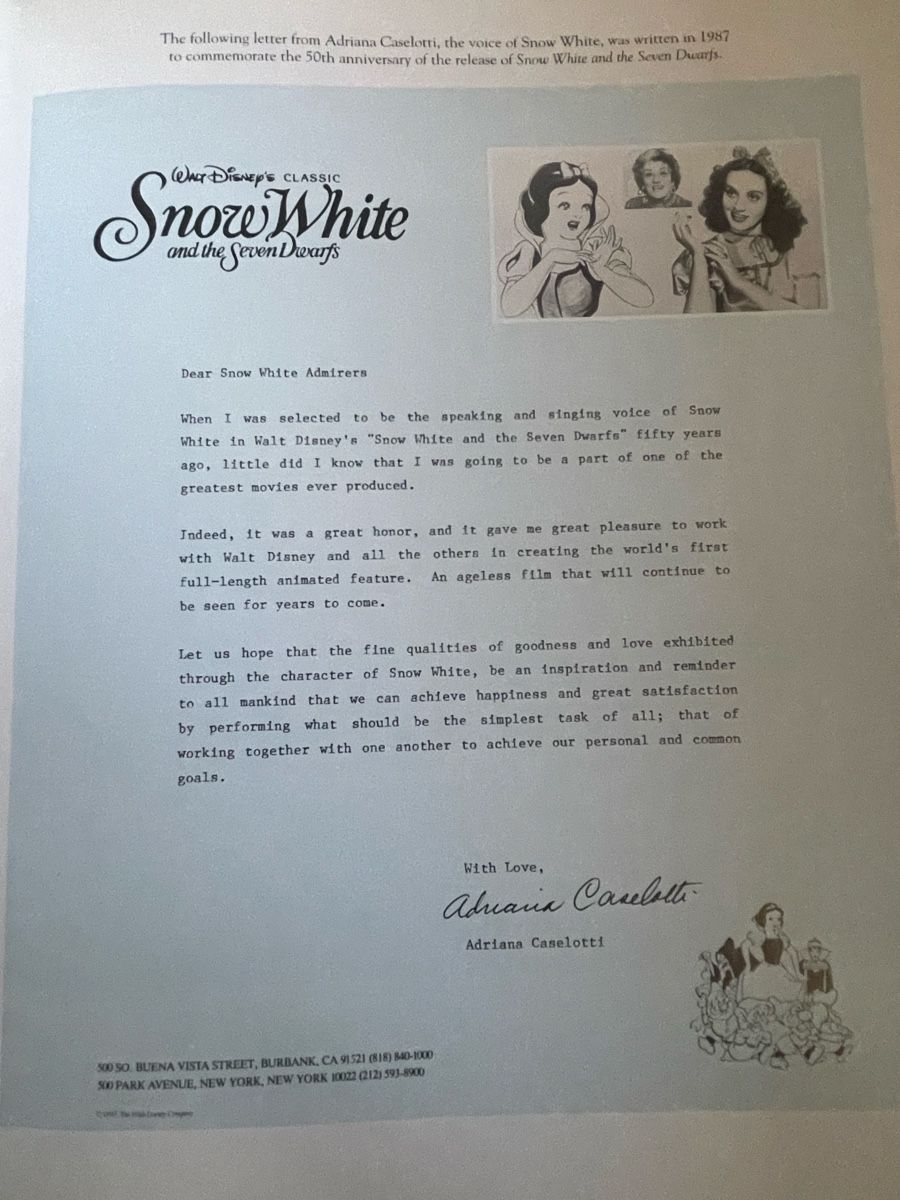 Snow White and the seven dwarfs & the making of the classic (Gebraucht ...