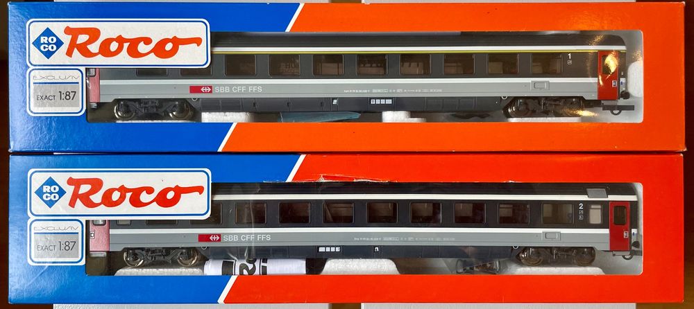 Roco SBB EC 2-Wagen SET NEU/OVP | Kaufen auf Ricardo