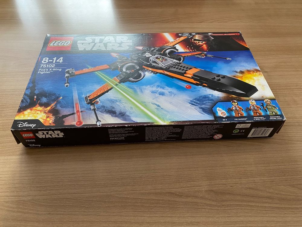 💥LEGO Star Wars 75102 Poe's X-Wing Fighter NEU (Neu und ...