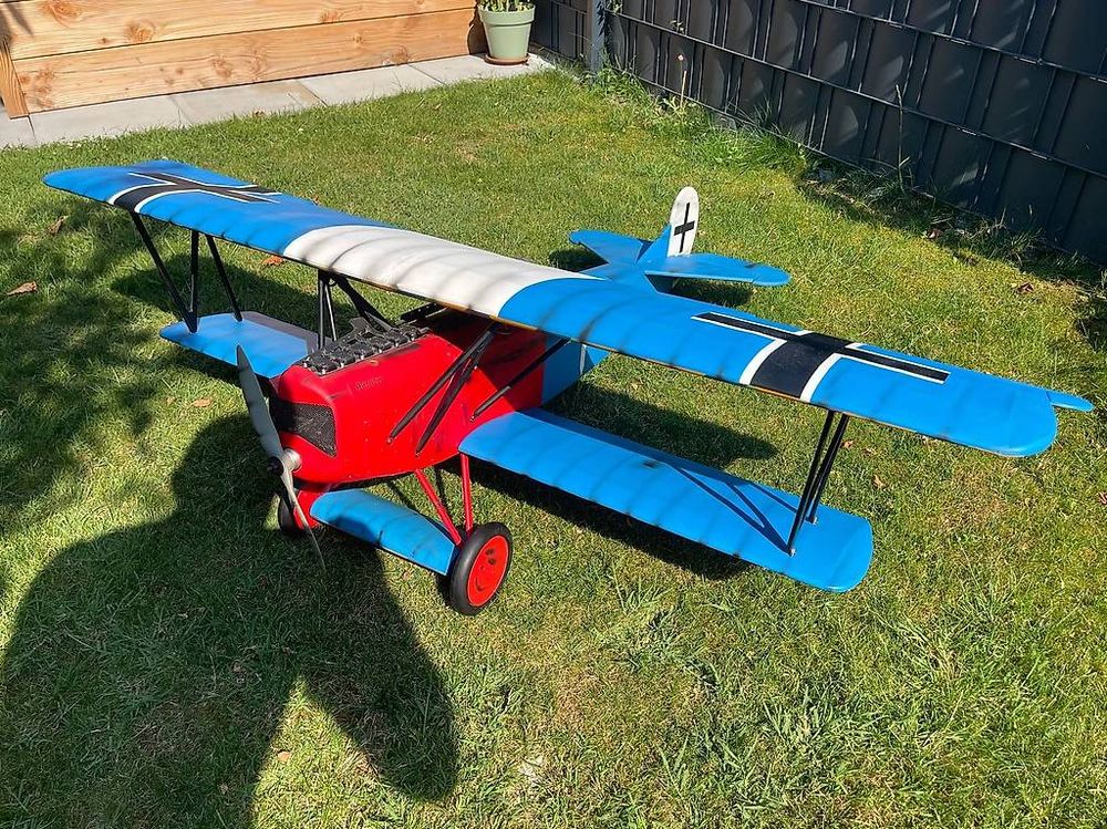 RC Modellflugzeug Fokker D7 Hangar 9 (Gebraucht) in Tuggen für CHF 350 – nur Abholung auf ...