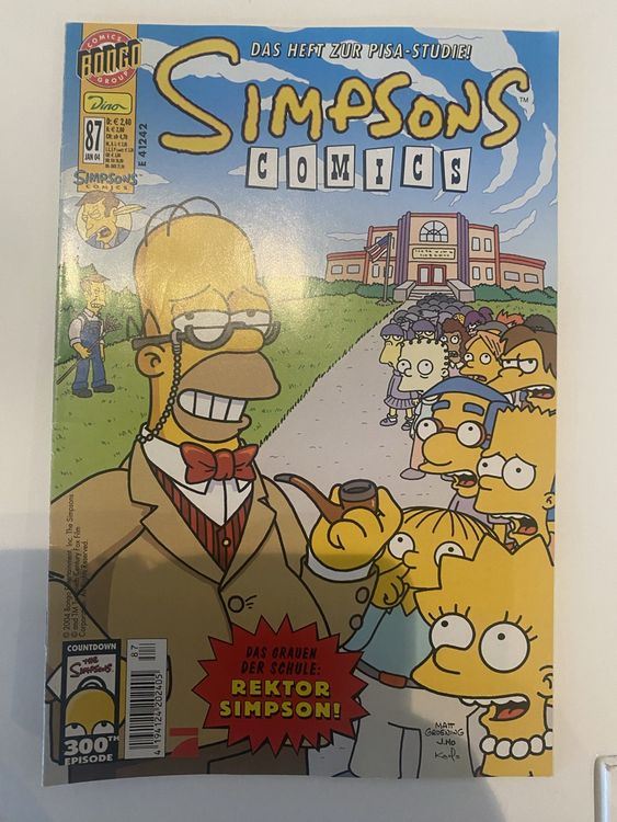 Simpsons Comic Nr 87 (Gebraucht) in Emmenbrücke für CHF 9 – mit Lieferung auf Ricardo kaufen