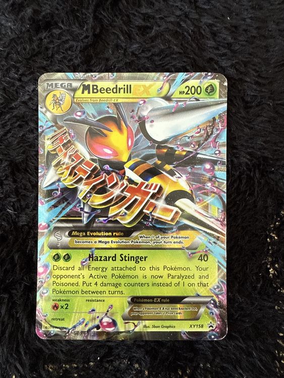 Carte Pokémon Mega M-Beedrill EX XY158 | Kaufen auf Ricardo