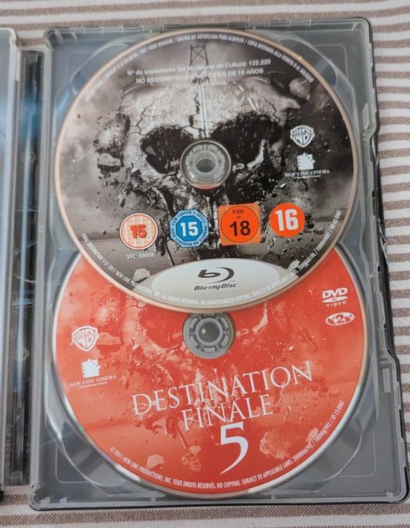 Destination Finale 5 - Blu-ray + DVD Édition Ultime! (D'occasion) à Bassecourt pour CHF 8 – avec ...