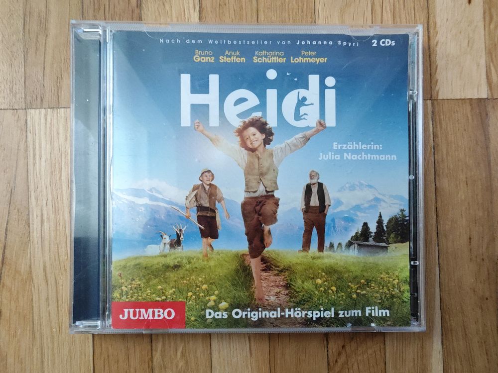 Heidi Hörspiel 2 CDs - Bruno Ganz, Anna Schüttler (Gebraucht) in Baar ...