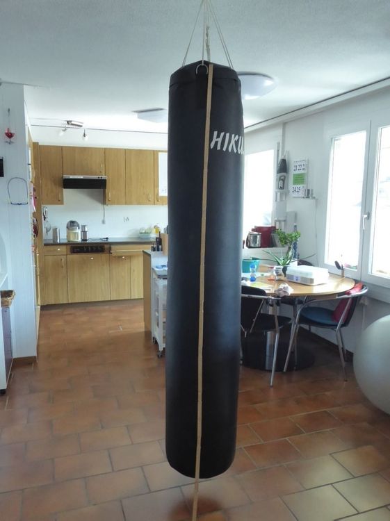 Boxsack HIKU Leder, schwarz | Kaufen auf Ricardo