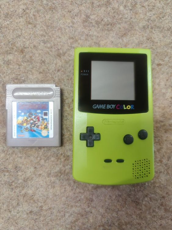 Nintendo Gameboy Color Grün inkl. Super Mario Land (Gebraucht) in ...