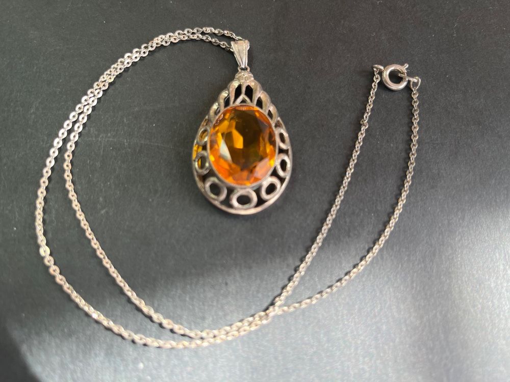 Anhänger mit Kette 835 Silber | Kaufen auf Ricardo