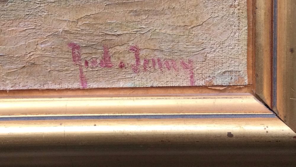 Johann Rudolf JENNY (1868-1938) See Landschaft Gemälde (Gebraucht) in ...