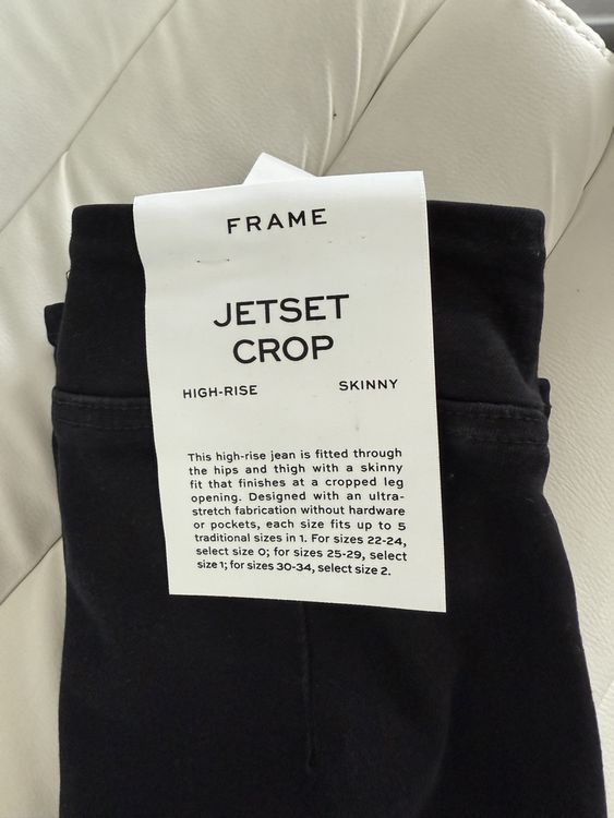 FRAME Jetset Crop, High-Rise Skinny, Neu! (Neu (gemäss Beschreibung ...