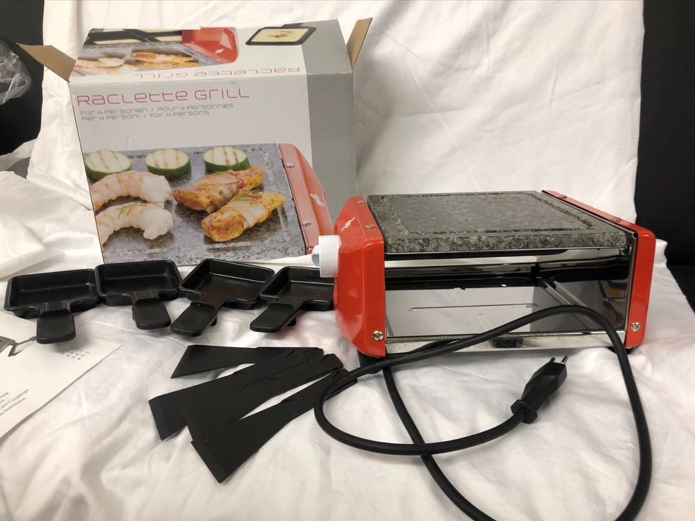 Raclette Grill Tischgrill Naturstein Neu | Kaufen auf Ricardo