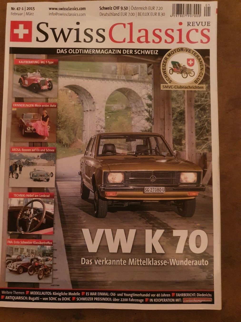 Swissclassics 1/15 VW K70 MG T Type Arosa xa (Gebraucht) in Flawil für ...