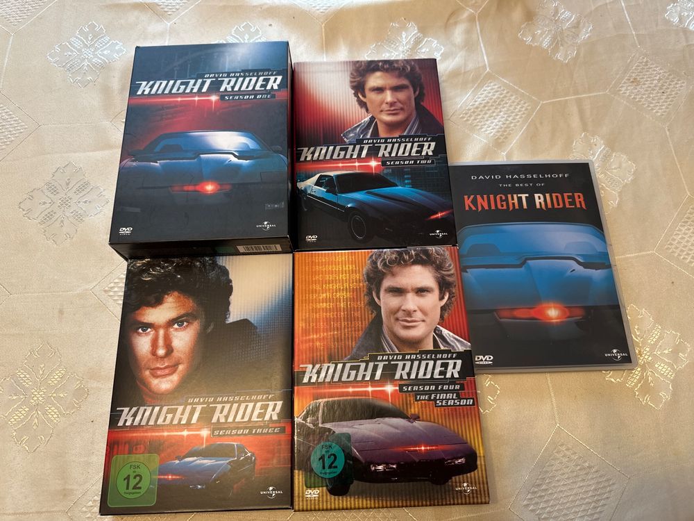 Knight Rider 1.-4. Staffel & The Best of… | Kaufen auf Ricardo