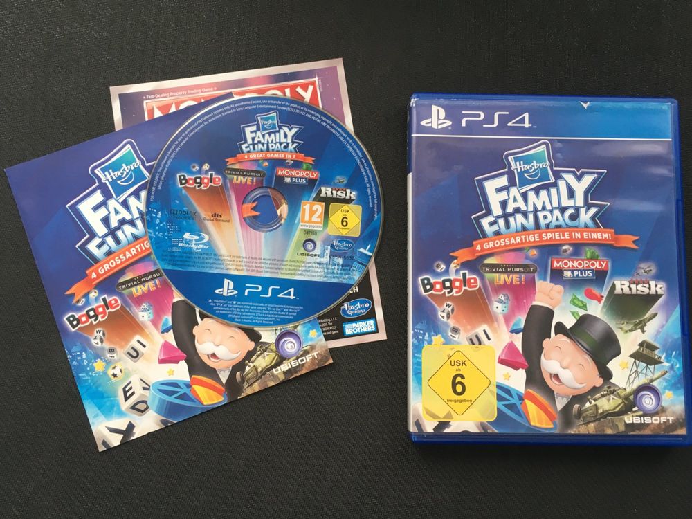 Hasbro Family Fun Pack für Playstation 4 (Gebraucht) in St.Gallen für CHF 12.9 – mit Lieferung ...