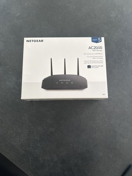 Netgear AC2000 Wifi Router (Neu (gemäss Beschreibung)) in Meilen für ...