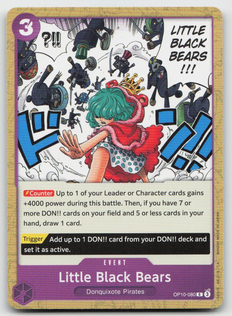 One Piece Little Black Bears OP10-080 C (Usato) a Lugano per CHF 0.25 ...