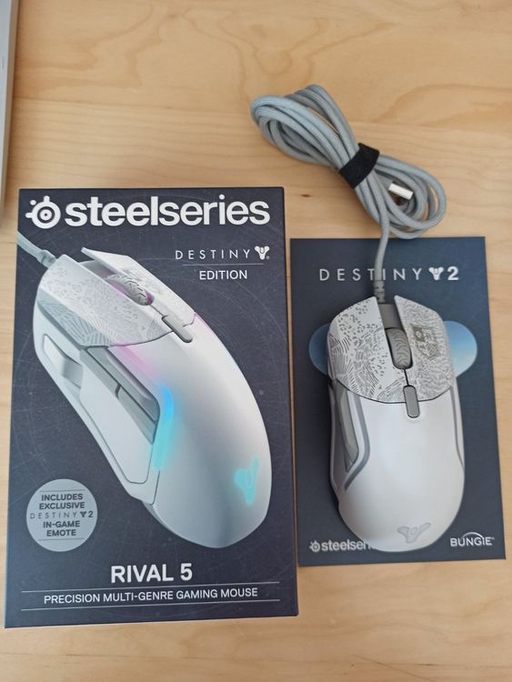 Steelseries Rival 5 Maus Destiny Edition (Neu und originalverpackt) in ...