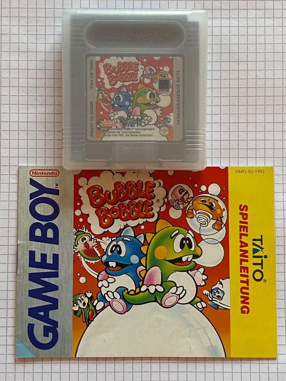 Nintendo Bubble Bobble Game Boy | Kaufen auf Ricardo