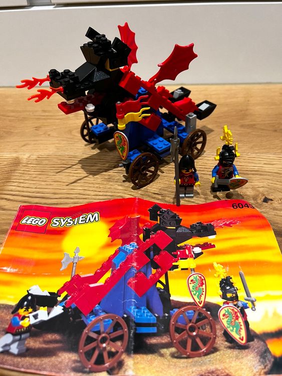 Lego Ritter castle 6043 Drachen Defender Vintage 1993 | Kaufen auf Ricardo